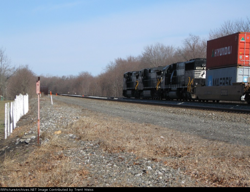 Doublestack westbound